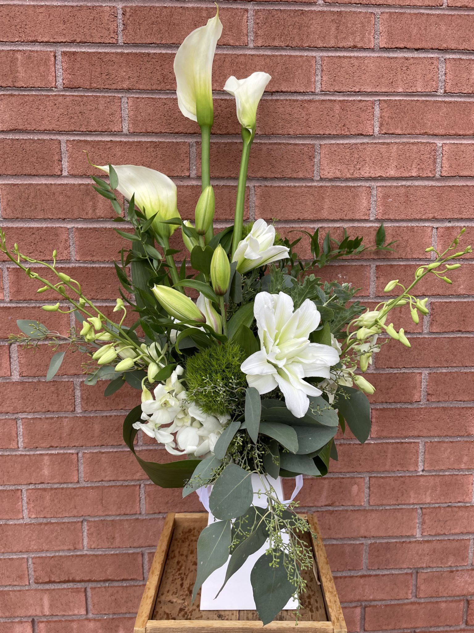 Bouquet De Condoléances Marché Aux Fleurs
